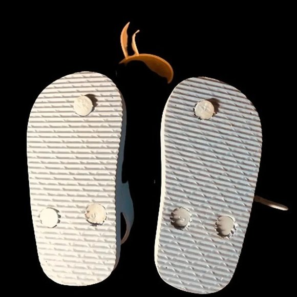 Disney | Shoes | Disney Jr Mickey Mouse Sports Kids Flip Flops Donald ...